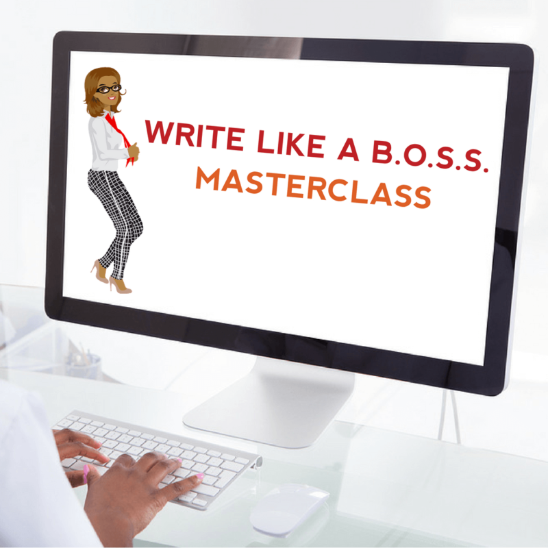 Write Like A B O S S Masterclass BAAB Writing And Marketing Services Write Like A B O S S Masterclass BAAB Writing And Marketing Services